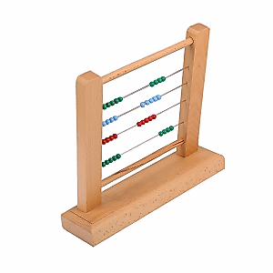 LEADER JOY Montessori Toys Small Bead Frame,Montessori Math Beads Materials for Toddlers Educational Preschool Learning Material