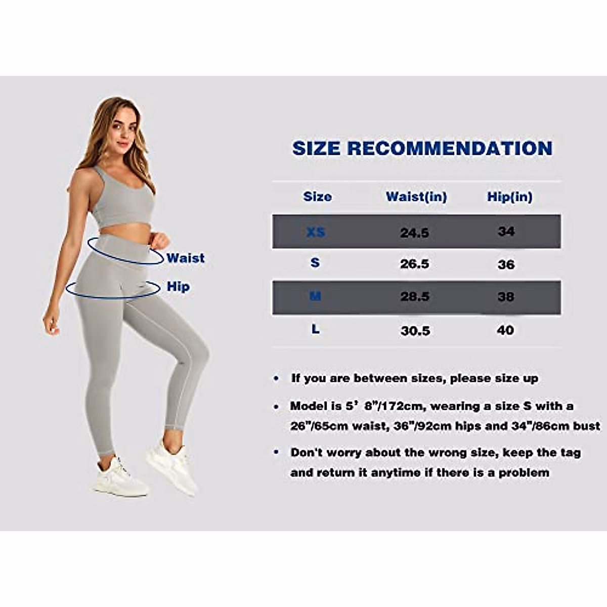 NEPOAGYM High Waisted Leggings for Women No Front Seam,Lightweight Yoga Leggings Buttery Soft 25 Inch 7/8 Length(Taupe,M)