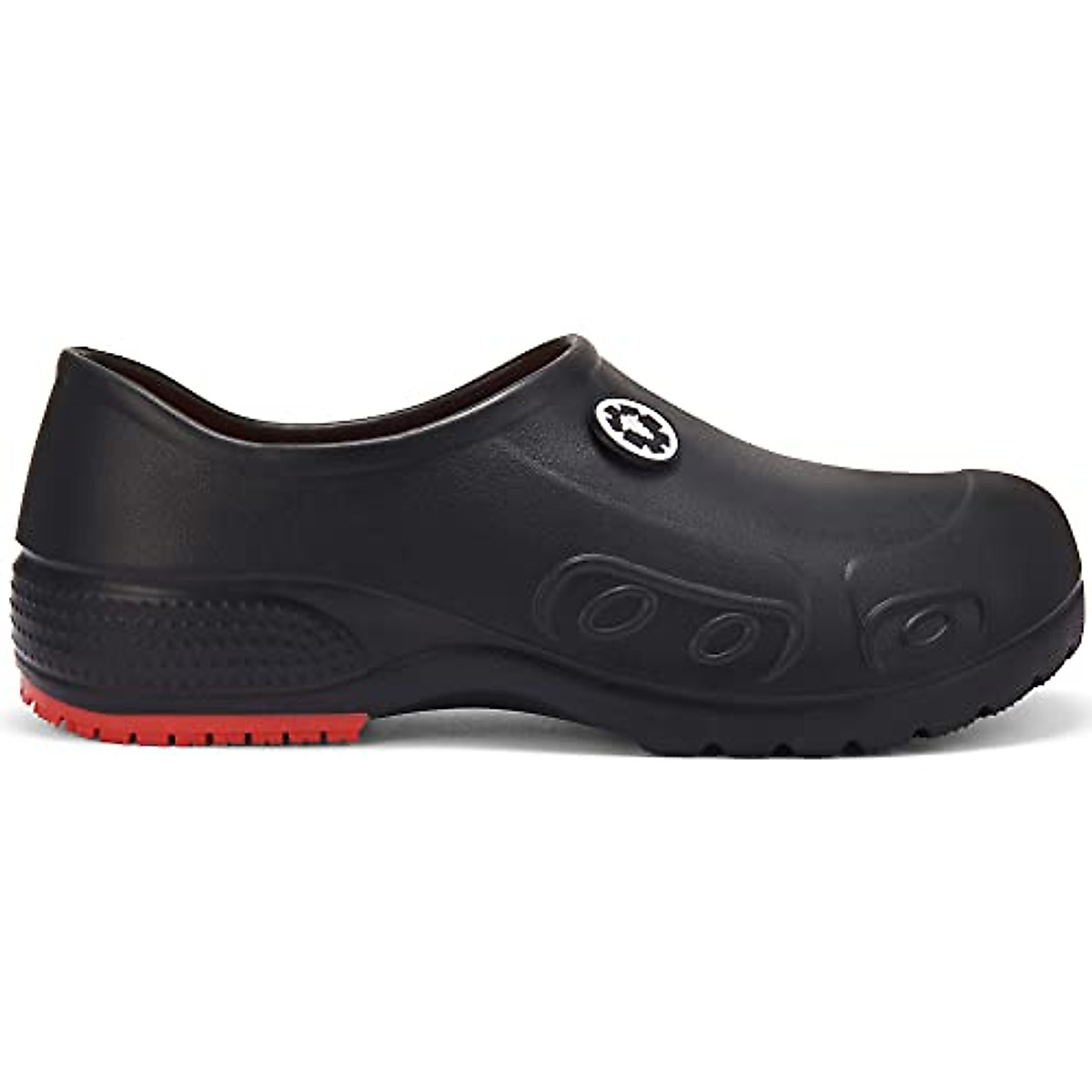 YUNGPRIME Men's and Women's Slip-Resistant Work Shoes - Nursing - Chef Shoes Black