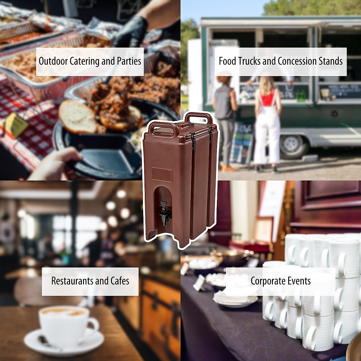 Cambro (500LCD131) 4-3/4 gal Beverage Carrier - Camtainer®