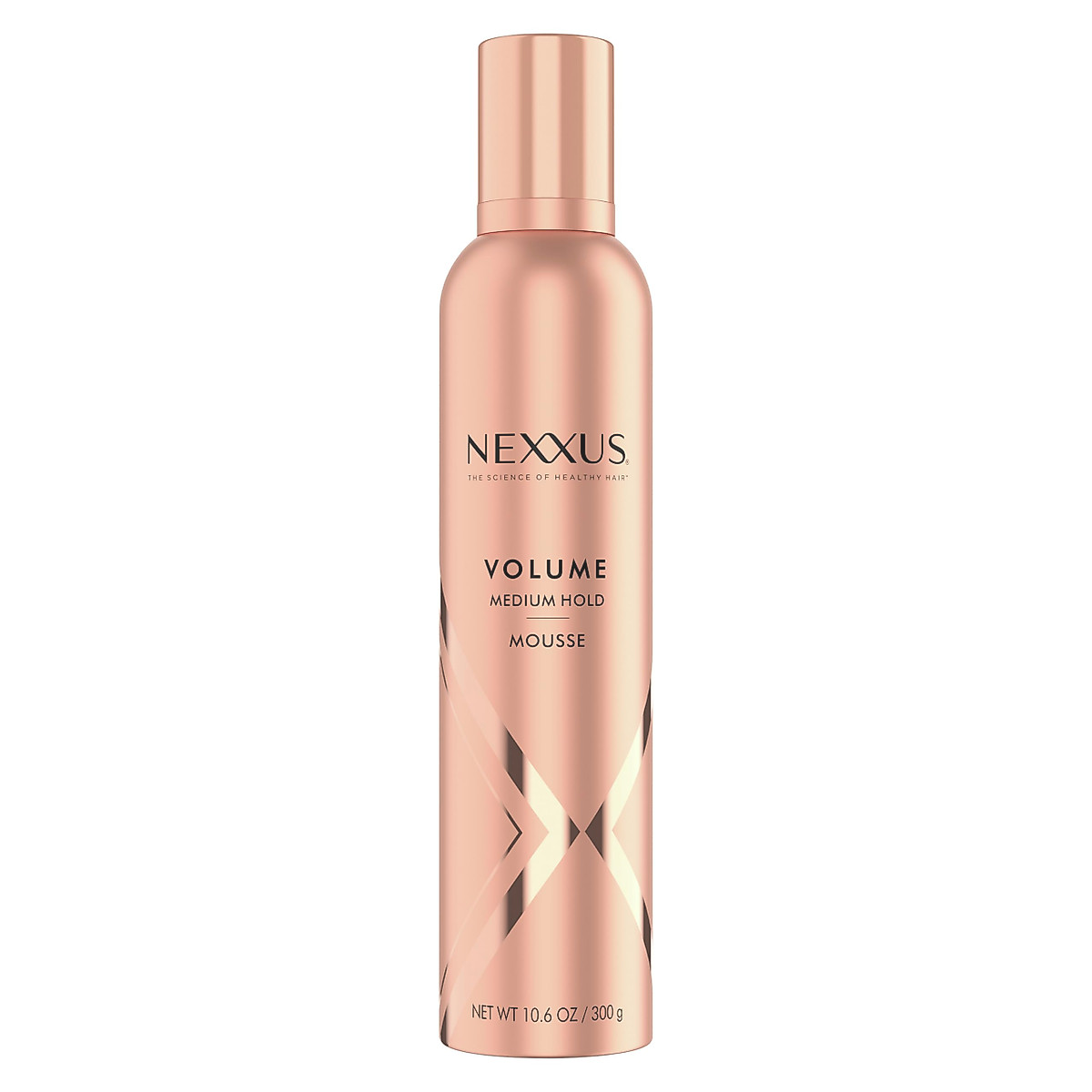 Nexxus Volumizing Foam Hair Mousse, Volume Volumizing Mousse, Hair Styling Mousse, Pink, 10.6 Ounce (Pack of 1)