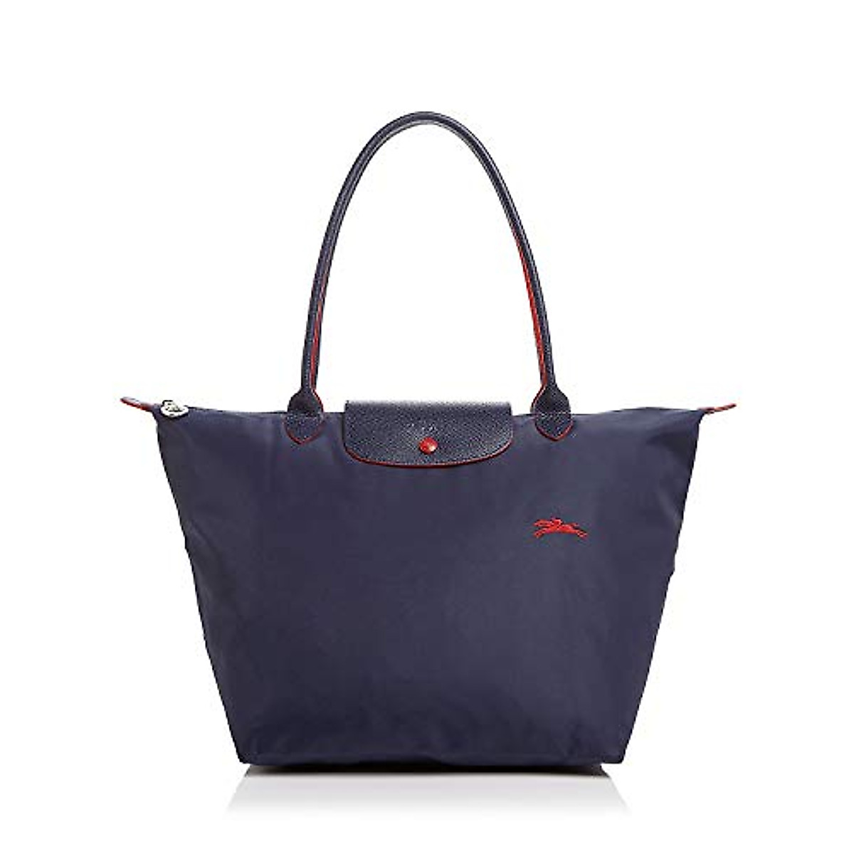 Longchamp Le Pliage Club Large Shoulder Tote (Navy)
