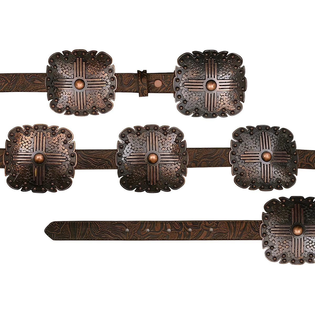 Angel Ranch 1" Brown Ladies' Fashion Belt