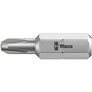 Wera - 5135009001 Series 1 851/1 RZ Special Design Bit, Phillips Drywall PH 2, 1/4" Drive (Pack of 10)