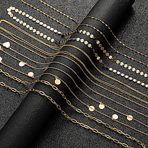 WFYOU 12Pcs Beach Bikini Belly Chain Jewelry for Women Rhinestone Beads Waist Chain Sexy Gold Body Chain Jewelry for Summer