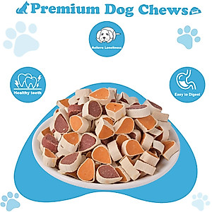 Pawant Soft Dog Training Treats for Small Dog, Puppy Snacks Beef and Chicken Sushi 1 lb/454g
