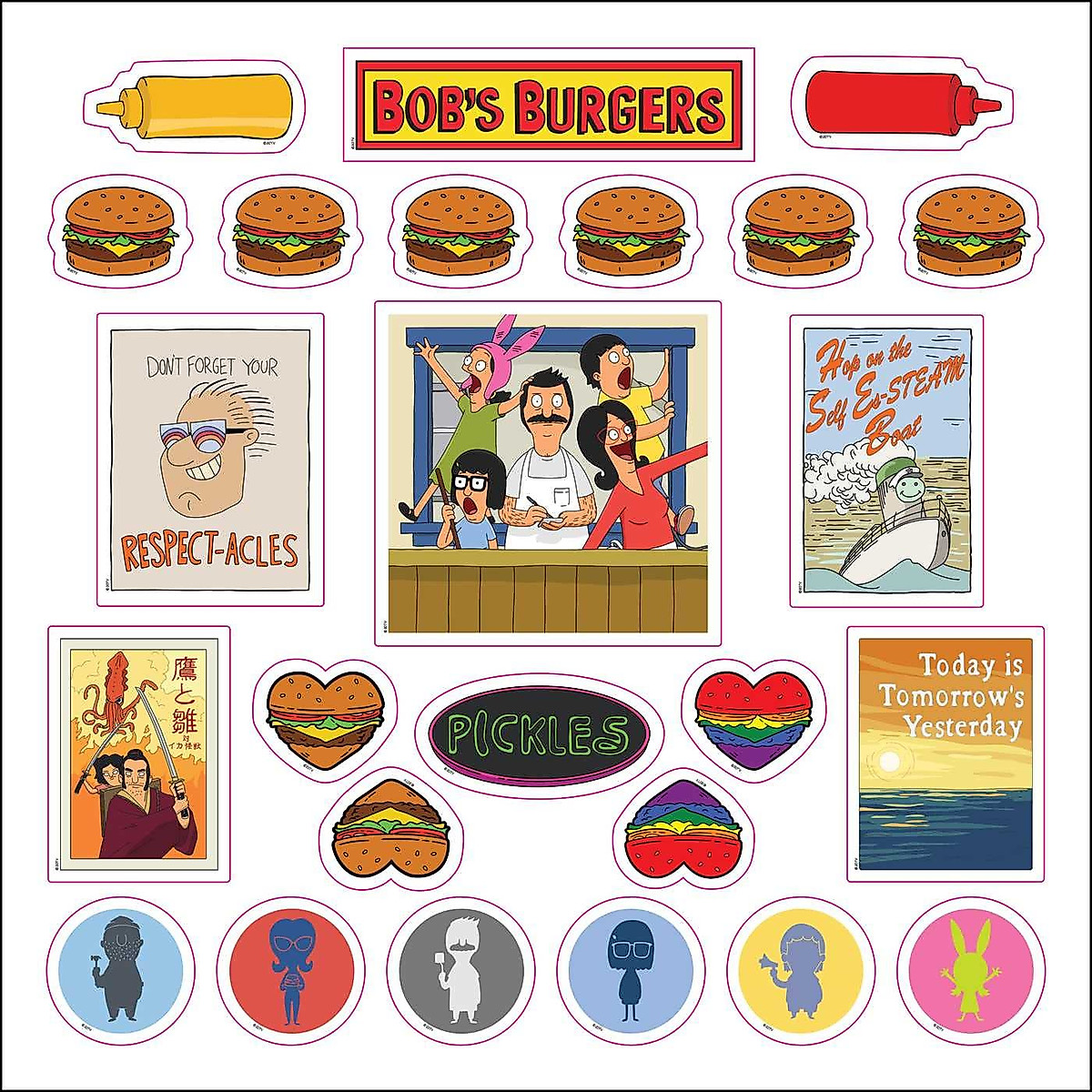 Bob's Burgers 2023 Wall Calendar