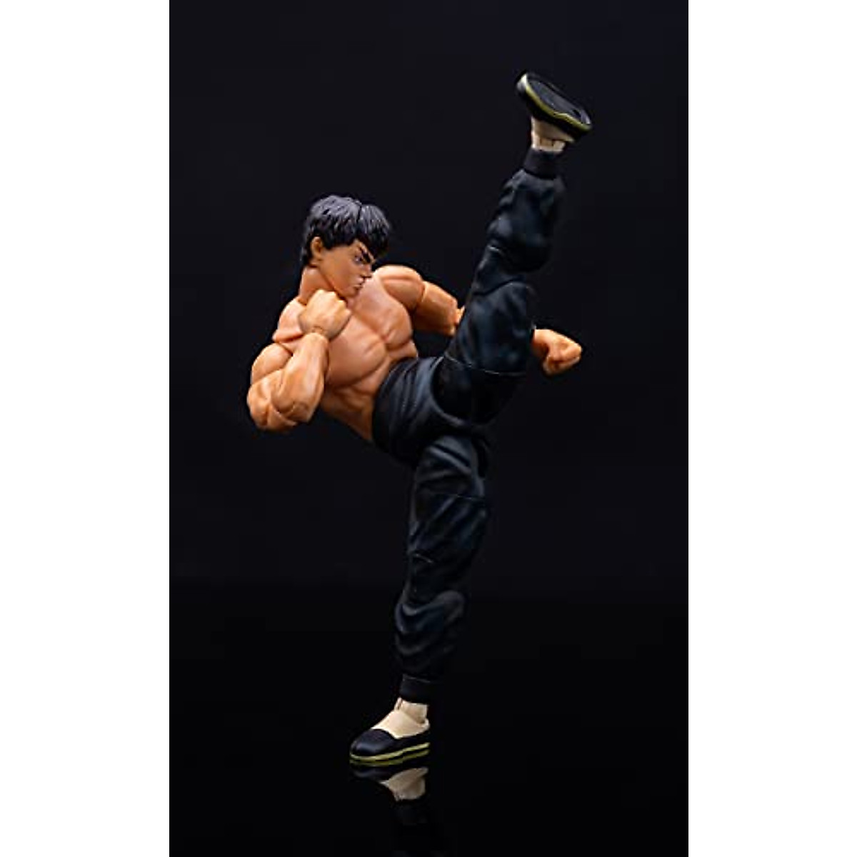Street Fighter II 6" Fei Long Action Figure, Toys for Kids and Adults