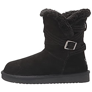 Koolaburra by UGG Women's Delene Short Boot, Black, Size 10