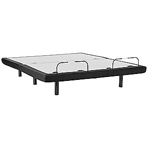 Signature Design by Ashley Head-Foot Adjustable Power Mattress Base with Remote Control, California King