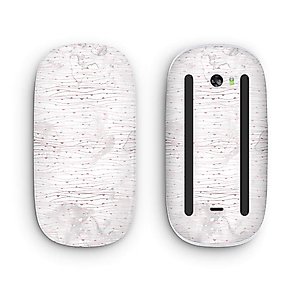 Design Skinz Karamfila Blotched Marble & Rose Gold v1 Vinyl Decal Compatible with The Apple Magic Mouse 2 (Wireless, Rechargable) with Multi-Touch Surface