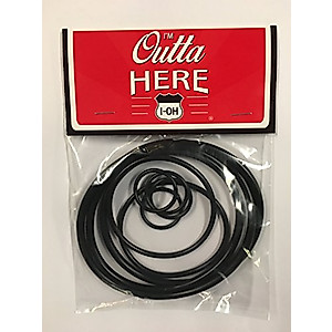 I'M OUTTA HERE I-OH FX5 / FX6 O-Ring Seal Kit Replacements Compatible with Fluval A-20207, A-20210, A-20212