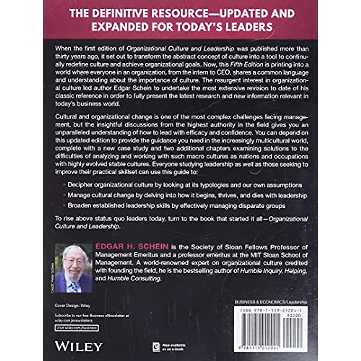 Organizational Culture and Leadership (The Jossey-Bass Business & Management Series)