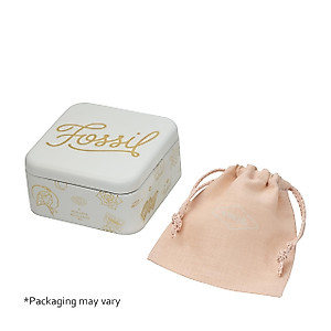 Fossil Women's Rose Gold-Tone Necklace, Color: Rose Gold (Model: JF03164791)