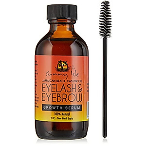 Sunny Isle Jamaican Black Castor Oil Eyelash & Eyebrow Growth Serum 2oz