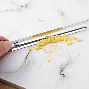 Unomor 5pcs Restaurant Crumb Sweepers, Stainless Steel Crumb Scraper Table Crumb Sweepers Bread Crumber Cleaner Kitchen Crumber Tool for Waiters Waitresses and Servers