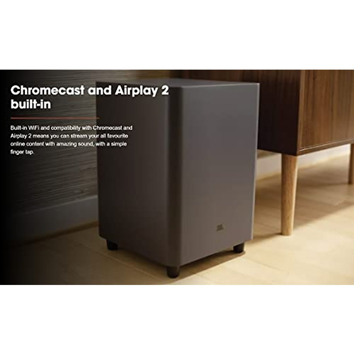 JBL BAR-5-1-SURROUND 5.1 Channel MultiBeam Sound Technology Soundbar with an Additional 1 Year Coverage by Epic Protect (2017)