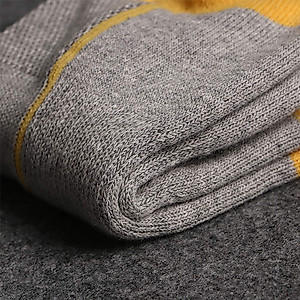 J.WMEET Mens Low Cut Ankle Athletic Socks Cotton Mesh Cushioned Running Ventilation Sports Tab Socks 5Pack