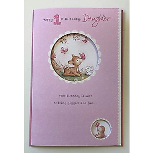 1st Birthday Daughter, Birthday Greetings Card