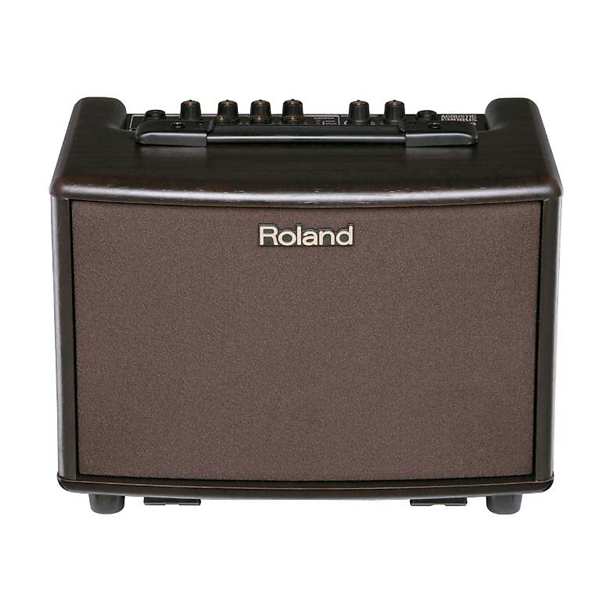 Roland AC-33 Acoustic Chorus Battery-Powered 30-Watt Guitar Amplifier, Rosewood, (AC-33RW)