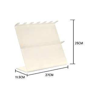 2pcs Pipettor Stand，Laboratory Pipette Stand ，Plastic Pipette Rack Hold up to 6 Pipettors (Doesn't Include Pipettors)