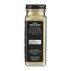 Watkins Gourmet Organic Spice Jar, Onion Powder, 2.8 Ounce Jar, 3 Count