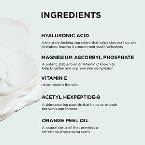 IMAGE Skincare, VITAL C Hydrating Water Burst, Deep Hydration Peptide Gel Boost to Refresh Skin, 2 fl oz