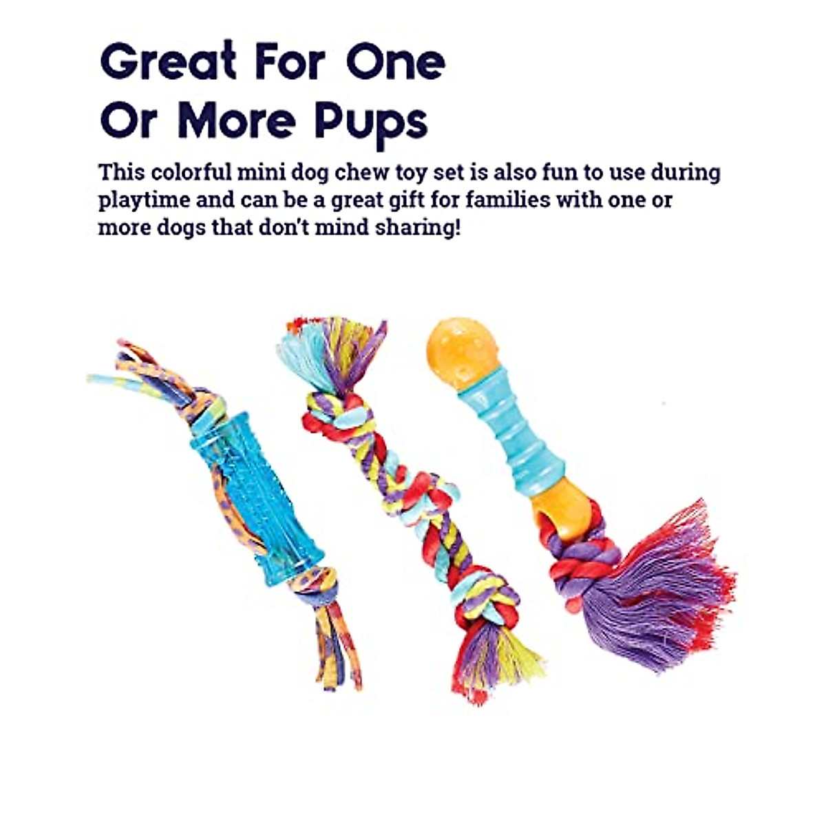 Petstages Orka Mini Dental Dog Chew Toys - 3 Pack