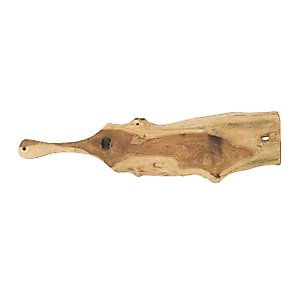 Creative Co-Op Rectangle Mango Wood Cutting Handle Cheese Board, Brown