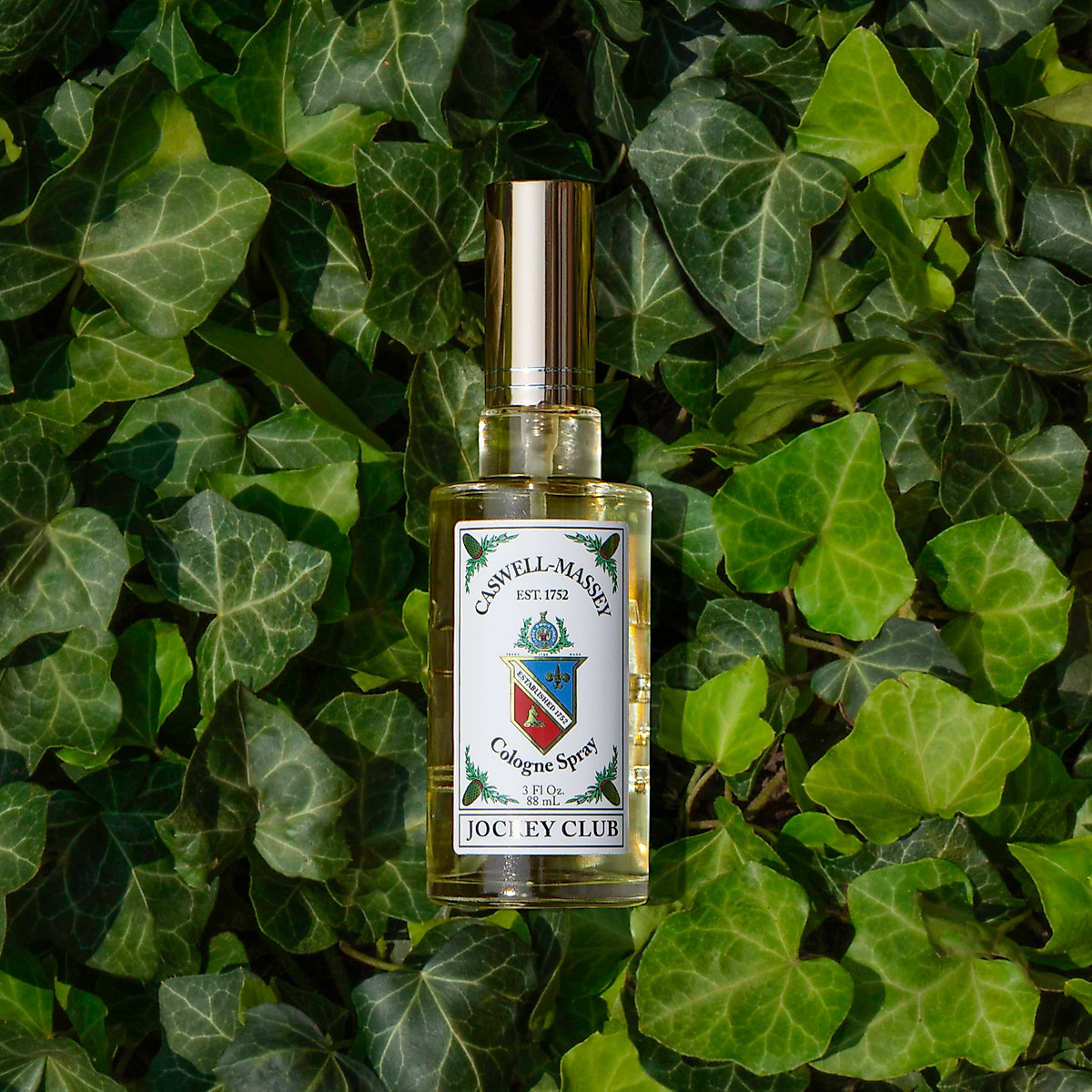 Caswell-Massey Jockey Club Gold Cap Cologne, Men’s Cologne with a Masculine Citrus Amber Blend, 3 Fl Oz