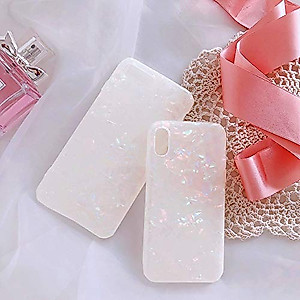 J.west iPhone 8 Plus Case/iPhone 7 Plus Case, Cute Ultra Thin [Tinfoil Series] Macaron Color Bling Lightweight Soft TPU Case Cover for iPhone 7 Plus / 8 Plus (Colorful)