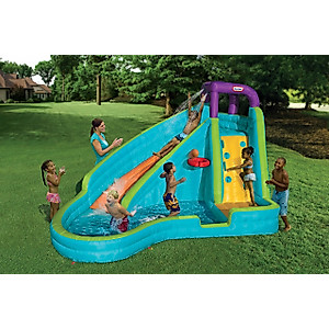 Little Tikes Slam 'n Curve Slide, Multicolor