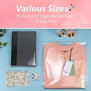 Pack It Chic - 4” X 6” (1000 Pack) Clear Resealable Polypropylene Bags - Fits 4X6 Prints, Photos, A1 Cards, Envelopes - Self Seal