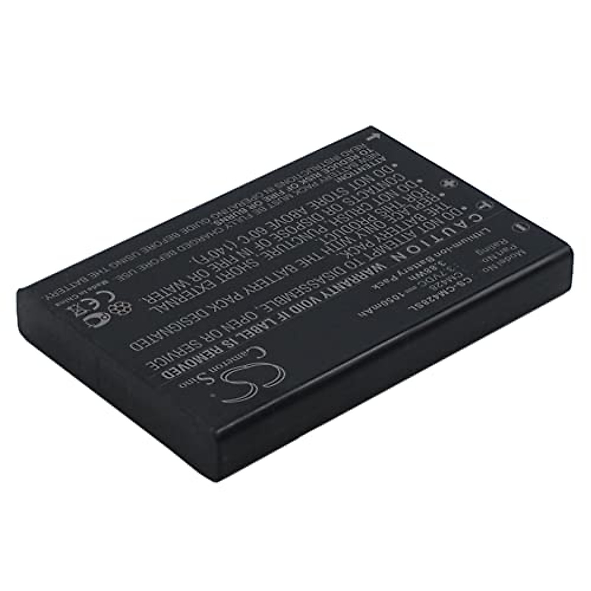 VINTRONS Replacement Battery for Creative Divi CAM 428 Portable MP3 Player,