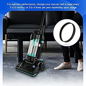 LANMU Replacement Belts for Bissell Powerforce Compact Model 2112, 1520, 3508, 2690, 23T7, 23T7V, 3130, 21129 Vacuum Cleaner, Replace Parts 1604895 (2-Pack)