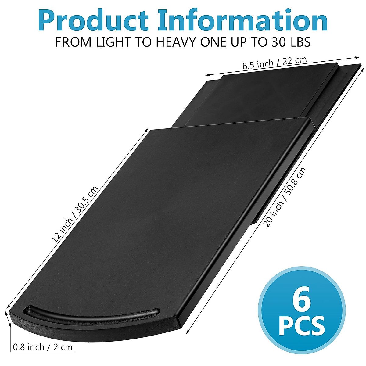 6 Pcs Sliding Tray for Coffee Maker Coffee Slider for Countertop Stand Mixer Mat Slider Caddy Storage Shelf Kitchen Appliance Sliding Tray Stand Organizer with Smooth Rolling Wheels for Air Fryer Pot