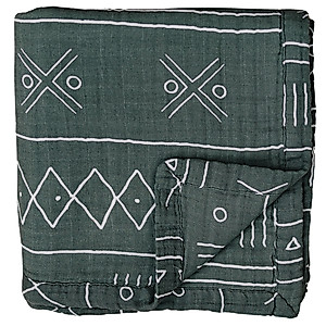 Mebie Baby Muslin Quilt, Wildflower, 100% Muslin Cotton Baby Blankets for Girls and Boys, Muslin Baby Blanket for Newborns, Babies, Toddler, Soft Muslin Swaddle Blankets, 47"x47"