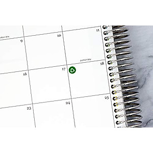 Small Trash Logo Icon Stickers Decorative Planning, 468 Stickers, 0.3" diameter, Multicolor, Personal Planner