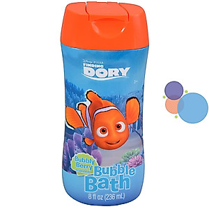 UPD Disney Pixar Finding Dory Bubble Berry Scent Bubble Bath 8oz, multi-color (CDY10013999)