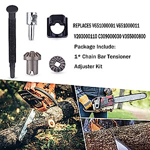 Atunee Chain Bar Tensioner Adjuster Kit for Echo CS-400 cs400 CS-450 Chainsaws Replaces V651000001 V651000011 V203000110 C309000030 V355000800