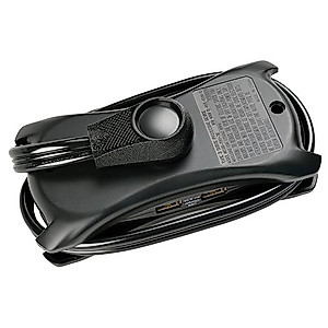 Tripp Lite 3 Outlet Portable Surge Protector Power Strip, 18in Cord, 2 USB, & $25,000 INSURANCE (TRAVELER3USB) Black