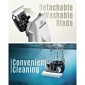 oneisall Dog Shaver Clippers Low Noise Rechargeable Cordless Electric Quiet Hair Clippers Set for Dogs Cats Pets