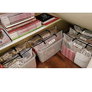 GREBSTK 2 Piece Large Posters Art Portfolio Bag 28 x 20 Inch Poster Storage Bag Board Holder with Handle and Zipper Organizer Transparent Bag for Posters, Poster Board, Painting, Bulletin Boards