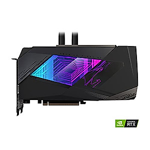 GIGABYTE AORUS GeForce RTX 3080 Xtreme WATERFORCE 10G (REV2.0) Graphics Card, All-in-one Cooling System, LHR, 10GB 320-bit GDDR6X, GV-N3080AORUSX W-10GD REV2.0 Video Card