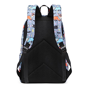 Wadirum Girl Fashion Printed School Bag Cute Backpack Purse for Women Fox