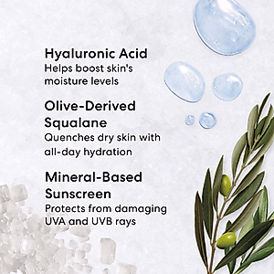 bareMinerals Complexion Rescue Tinted Moisturizer for Face with SPF 30 + Hyaluronic Acid, Hydrating Tinted Mineral Sunscreen for Face, Skin Tint, Vegan