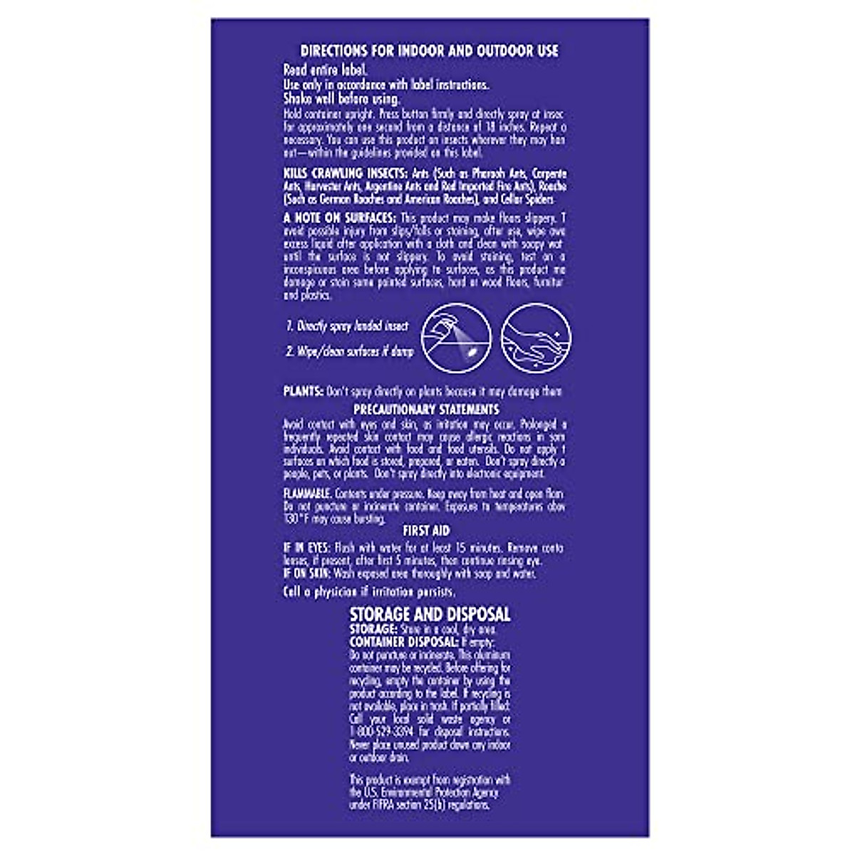 STEM Kills Ants, Roaches and Spiders: Plant-Based Active Ingredient Bug Spray, Botanical Insecticide for Indoor and Outdoor use; 10 oz