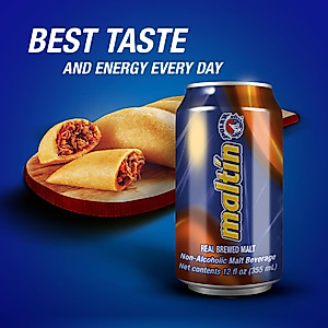 Maltin Polar Non-Alcoholic Malt Beverage – Natural Cane Sugar Drink (6-Pack)