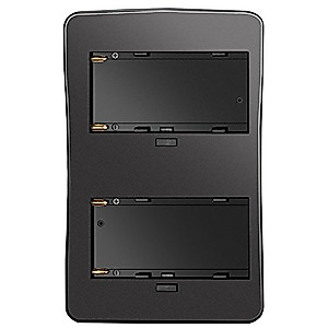 Neewer F2-BP NP-F Battery to V-Mount Battery Converter Adapter for LED Light, Field Monitor, Alternative Battery Option for Sony V-Mount Gear, Fits for 2-Pack Sony NP-F970, NP-F770,NP-F570 Battery