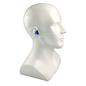 50 Pair Silicone Ear Plugs in Plastic Cases Soft Reusable Comfortable in Bulk Hearing Protection for Swimming Adults Earplugs Water Shower Diving Surfing Sports